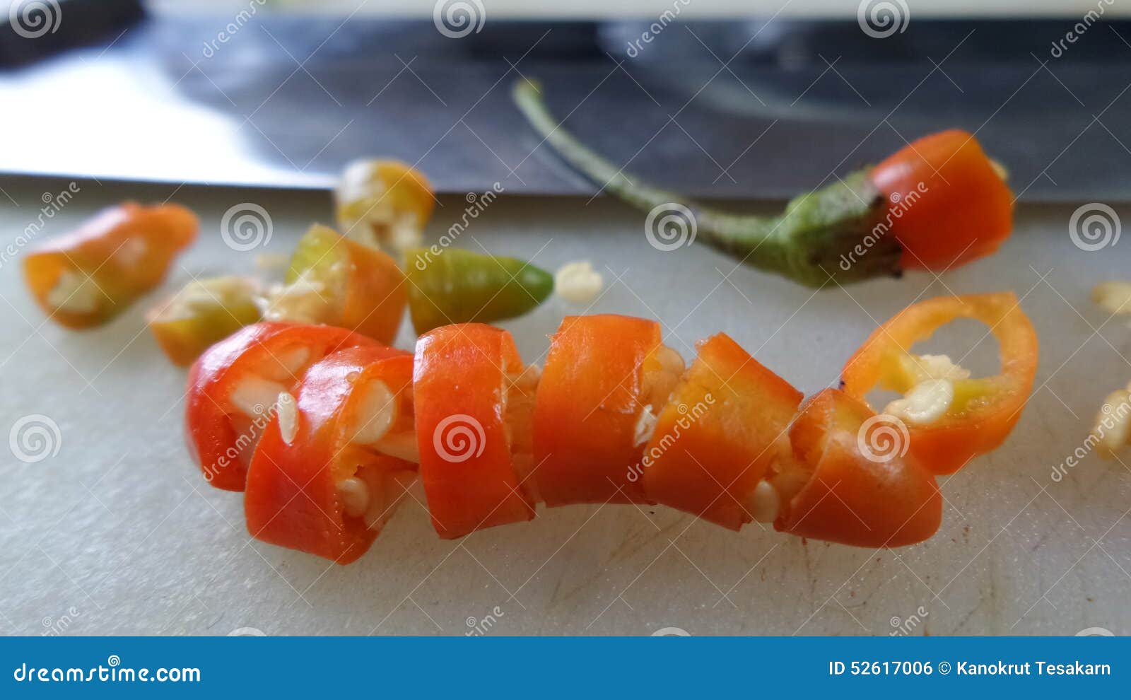 Chopped red bird chilli stock photo. Image of chilli - 52617006