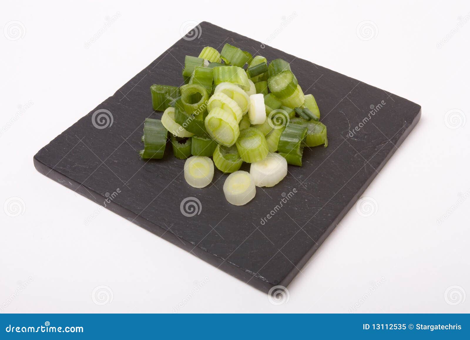 Chopped Spring Onions stock image. Image of healthy, fresh - 13112535
