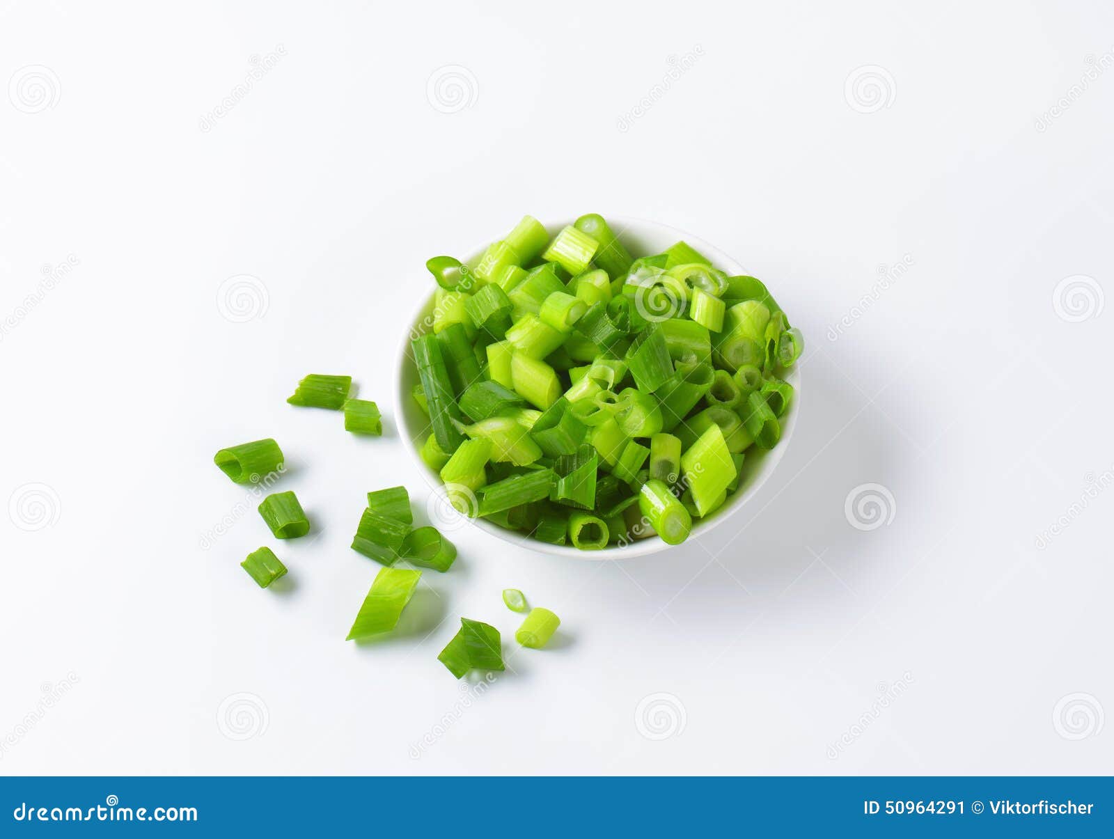 Chopped spring onions stock image. Image of dish, healthy - 50964291