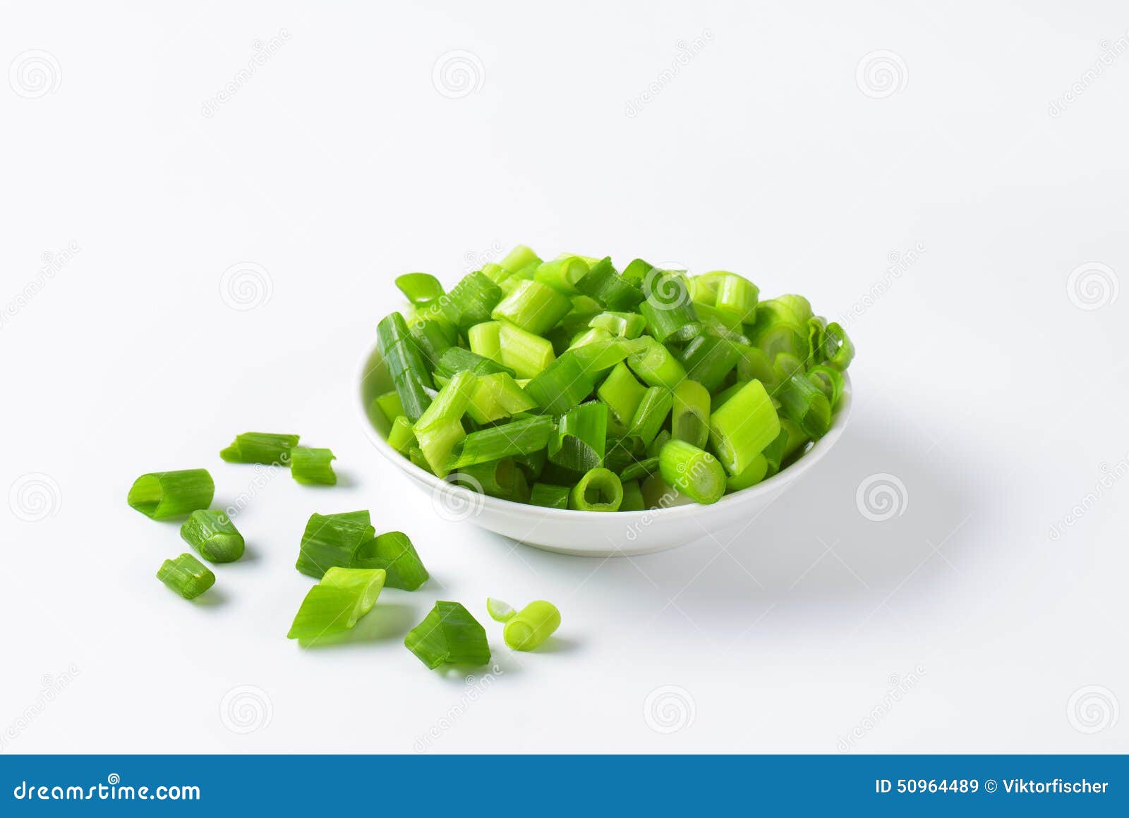 Chopped spring onions stock image. Image of green, dish - 50964489