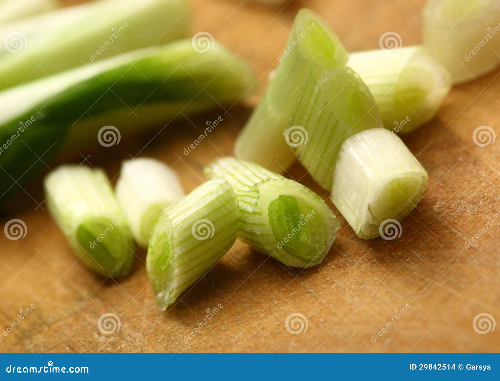 Chopped spring onions stock photo. Image of greenery - 29842514