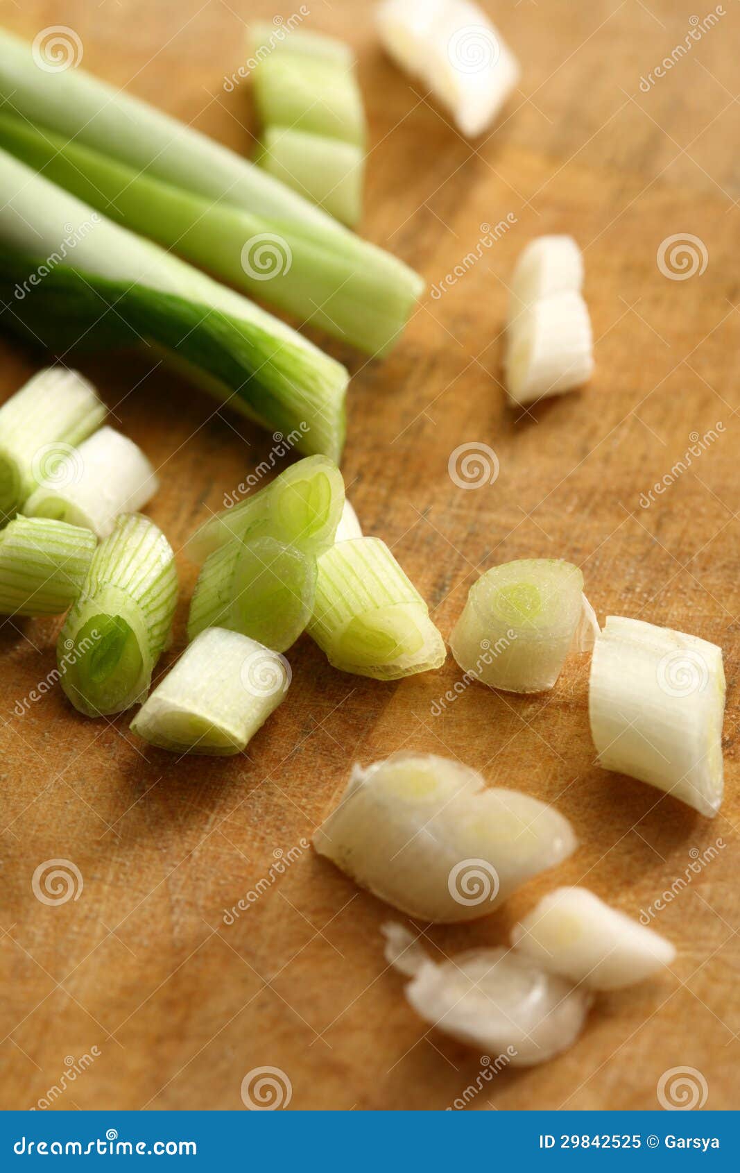 Chopped spring onions stock image. Image of health, salad - 29842525