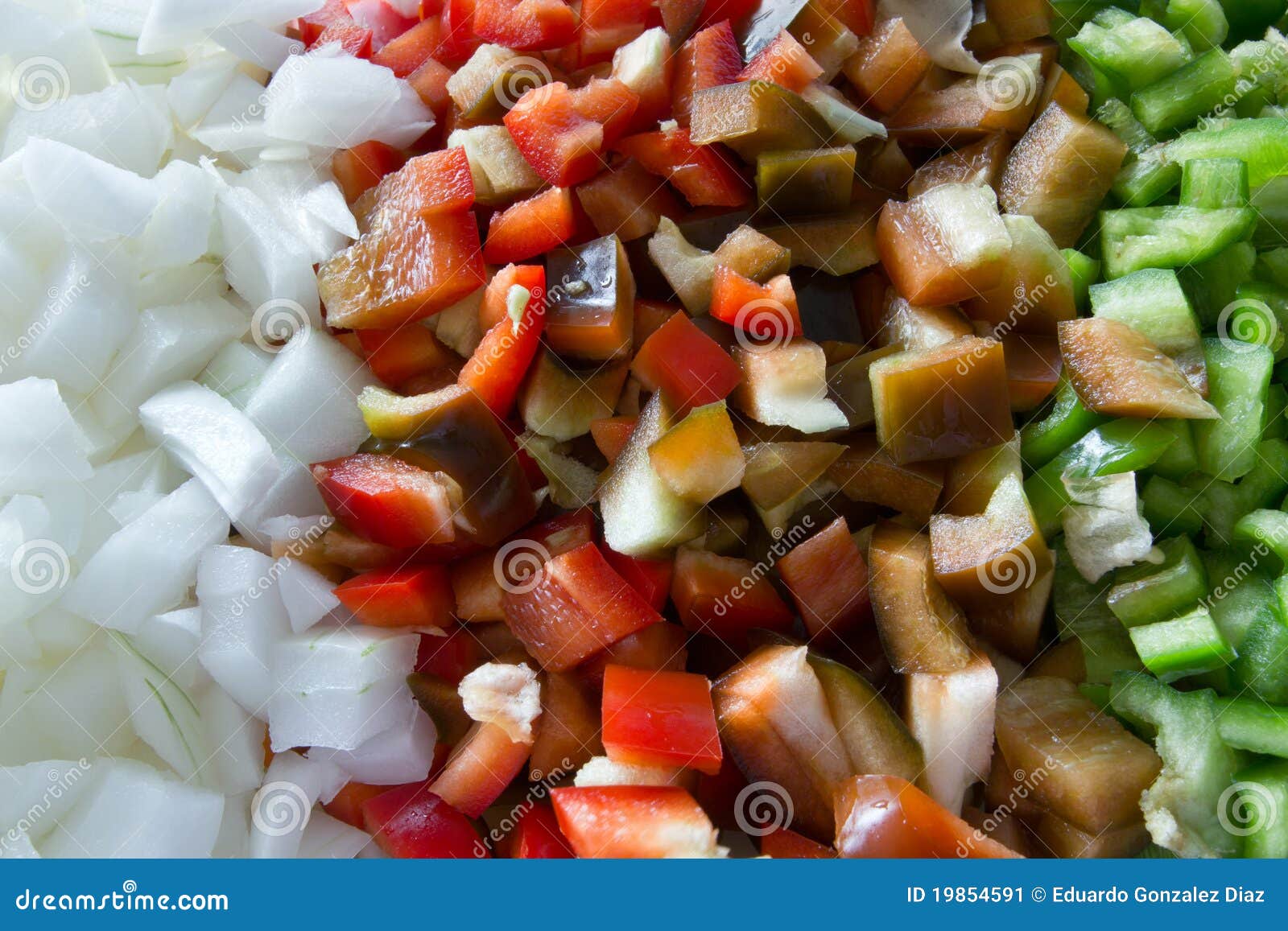 Chopped vegetables stock image. Image of knife, natural - 19854591