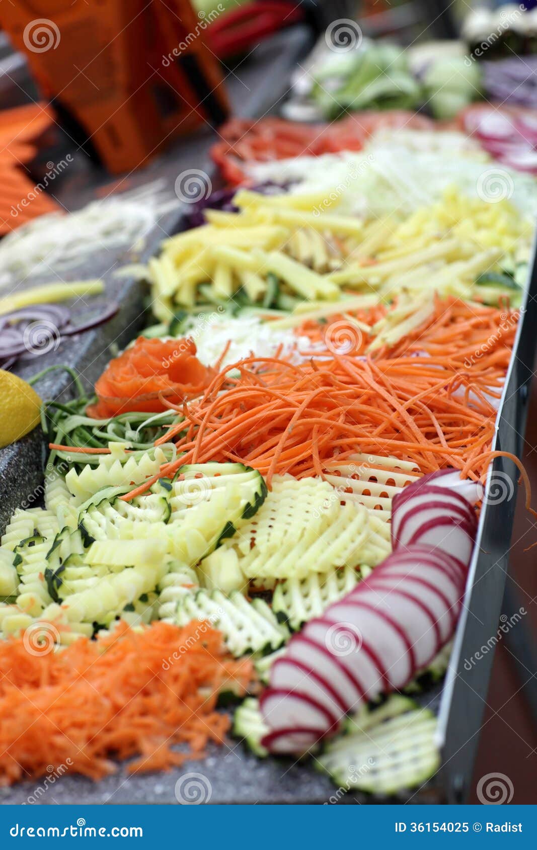Chopped vegetables stock image. Image of fruits, carrot - 36154025