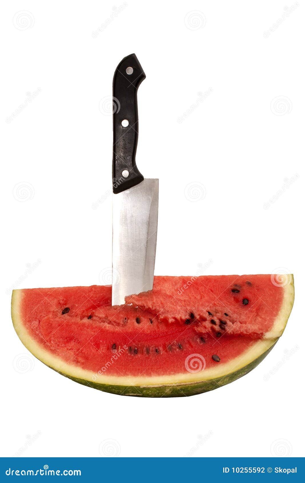 Chopped watermelon stock photo. Image of pulp, isolated - 10255592