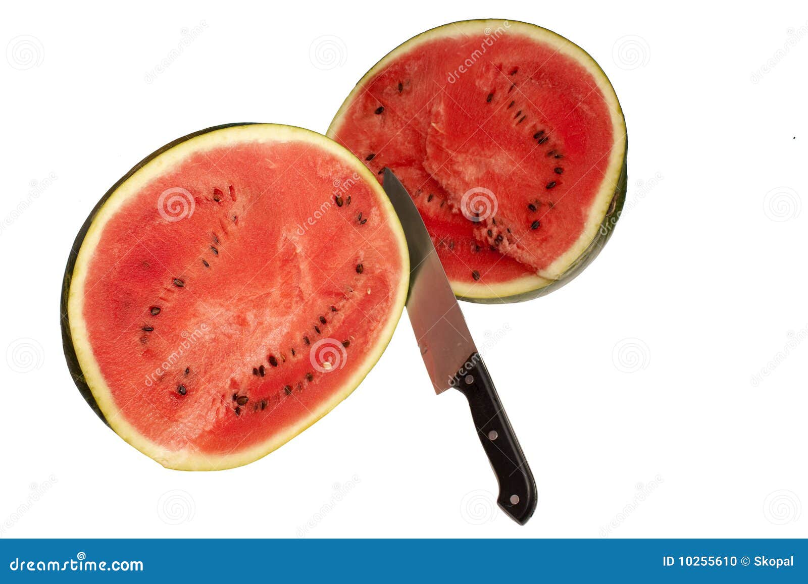 Chopped watermelon stock photo. Image of isolated, chop - 10255610