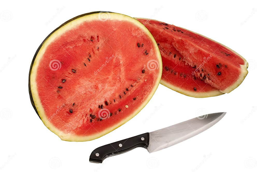 Chopped watermelon stock image. Image of fruit, slice - 10255635