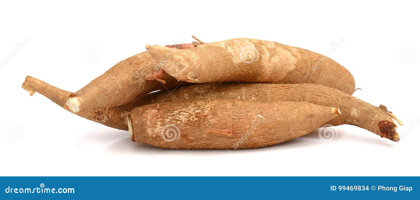 Chopped and whole cassava stock photo. Image of tuber - 99469834
