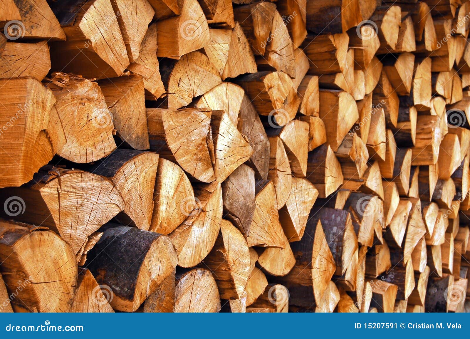 Chopped wood stock image. Image of stack, texture, lumber - 15207591