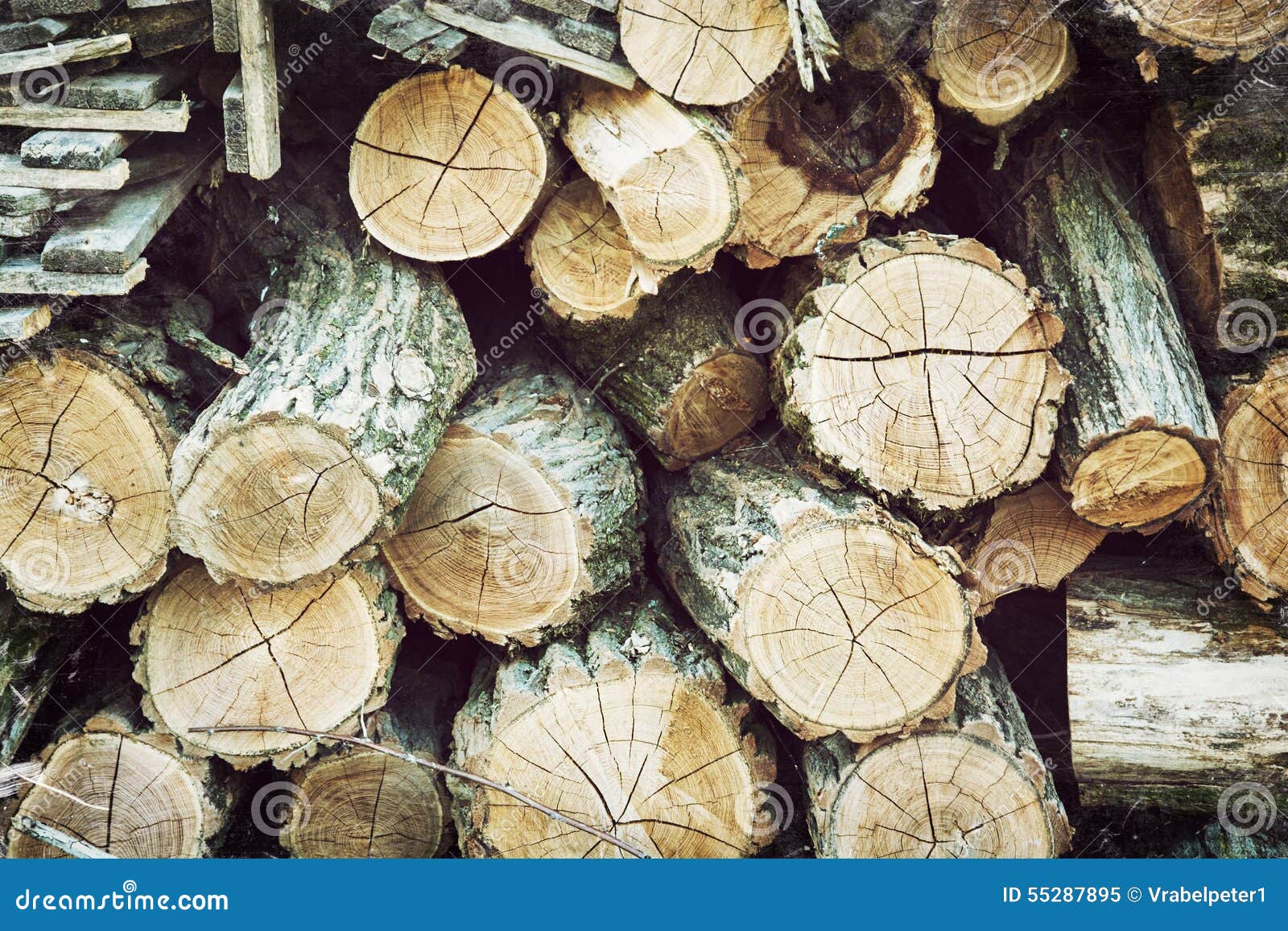 Chopped wood in the farm stock image. Image of heap, fireplace - 55287895