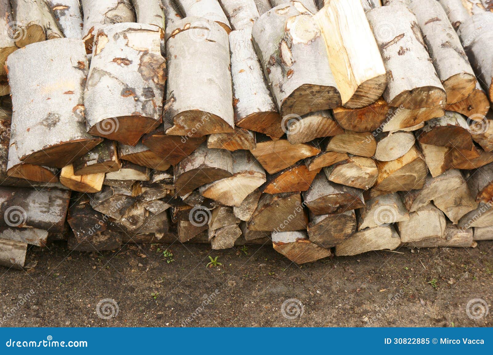 Chopped wood stock image. Image of wood, resource, natural - 30822885