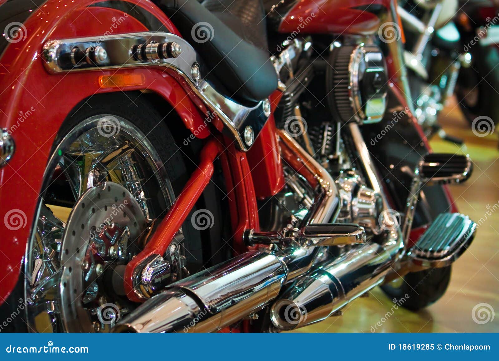 Chopper stock image. Image of cruising, freedom, clouds - 18619285