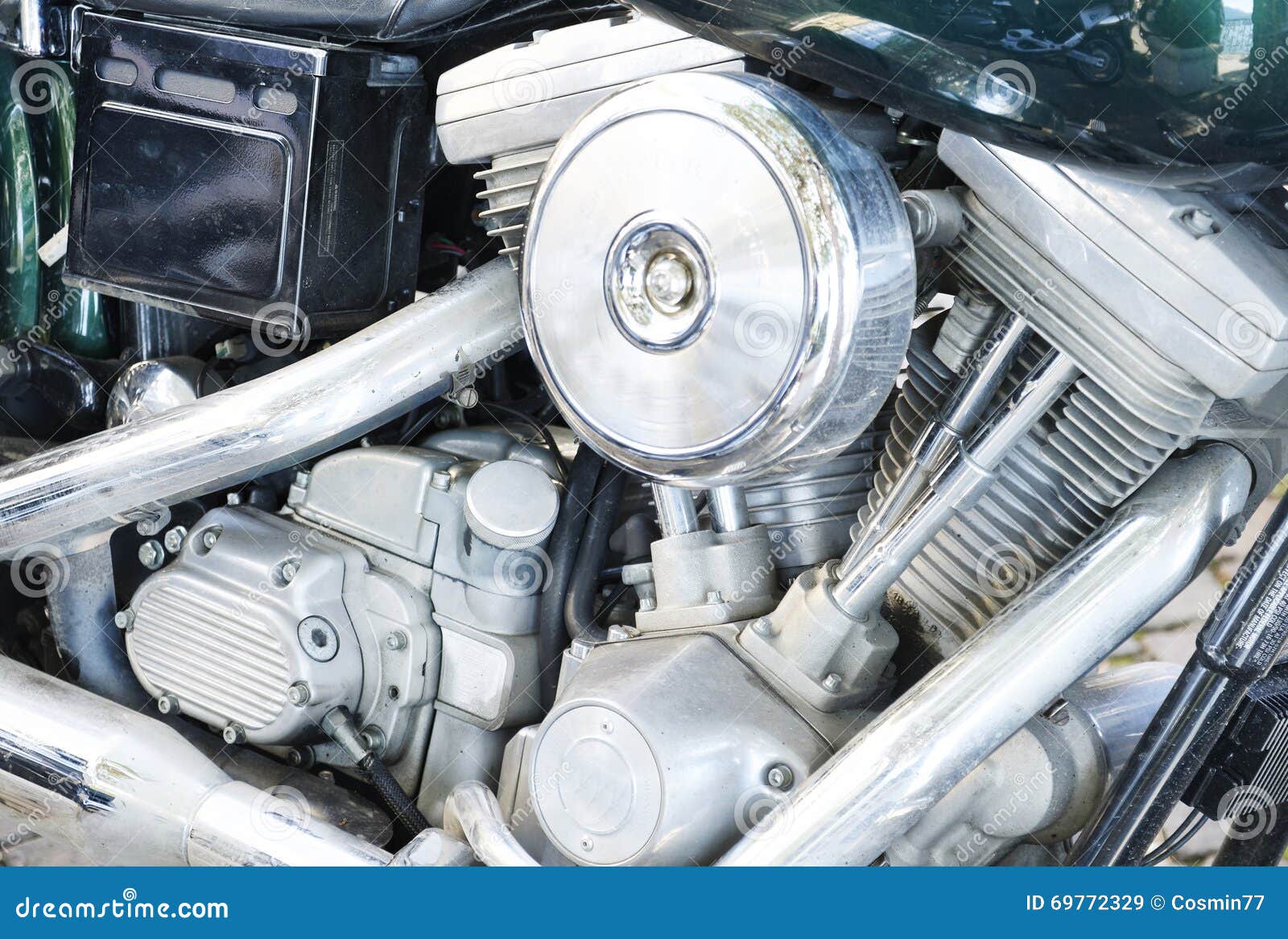 Chopper bike engine stock image. Image of fuel, details - 69772329
