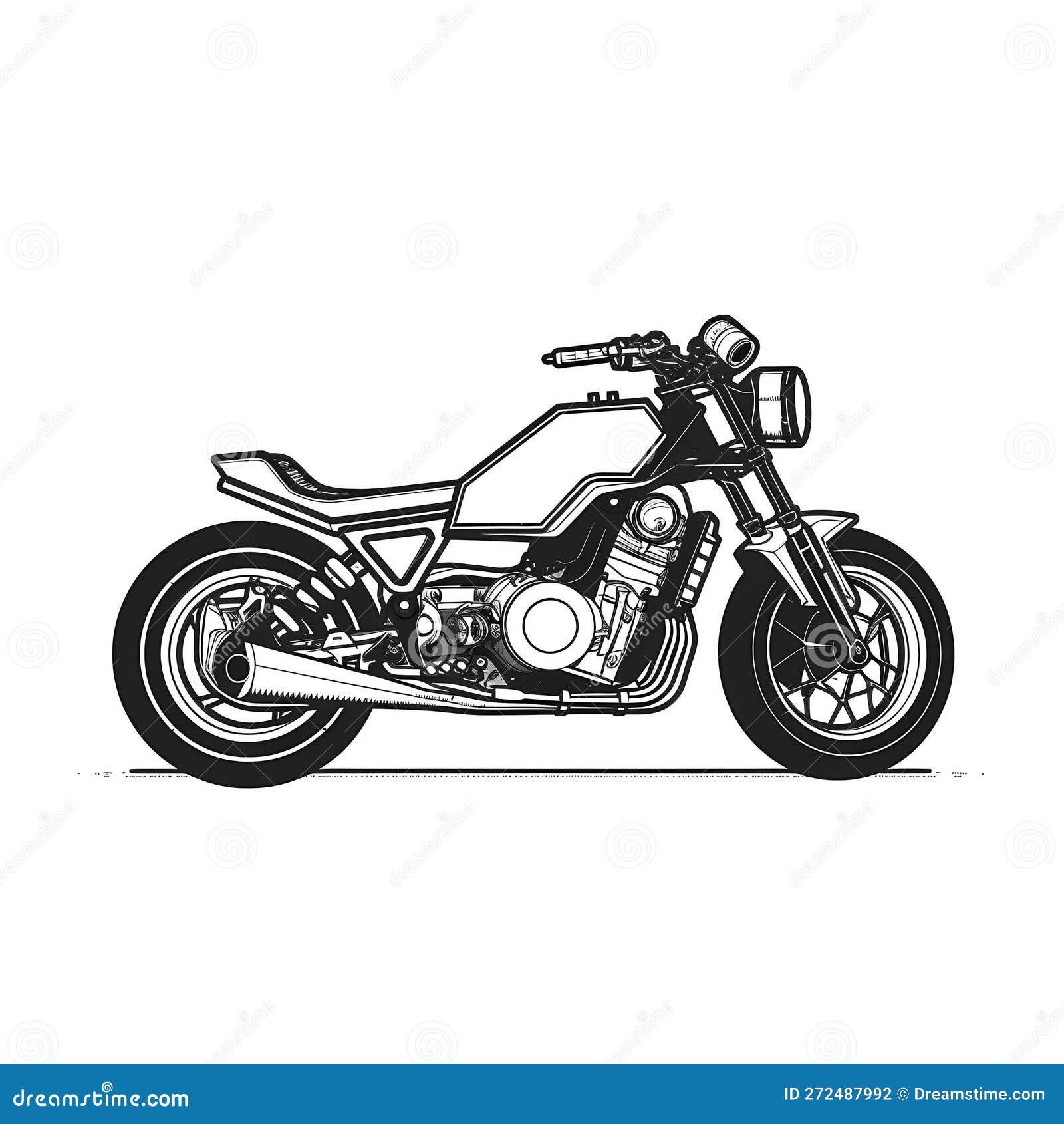 Chopper Symbol Illustration. Generative AI Stock Illustration ...