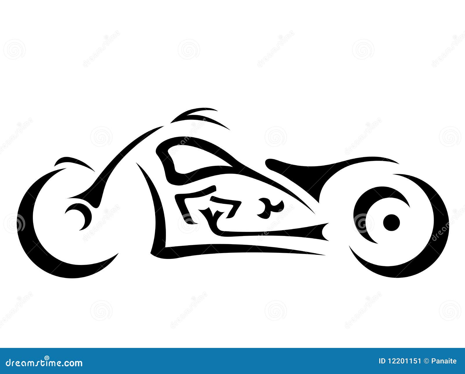 Chopper symbol stock illustration. Illustration of transportation ...