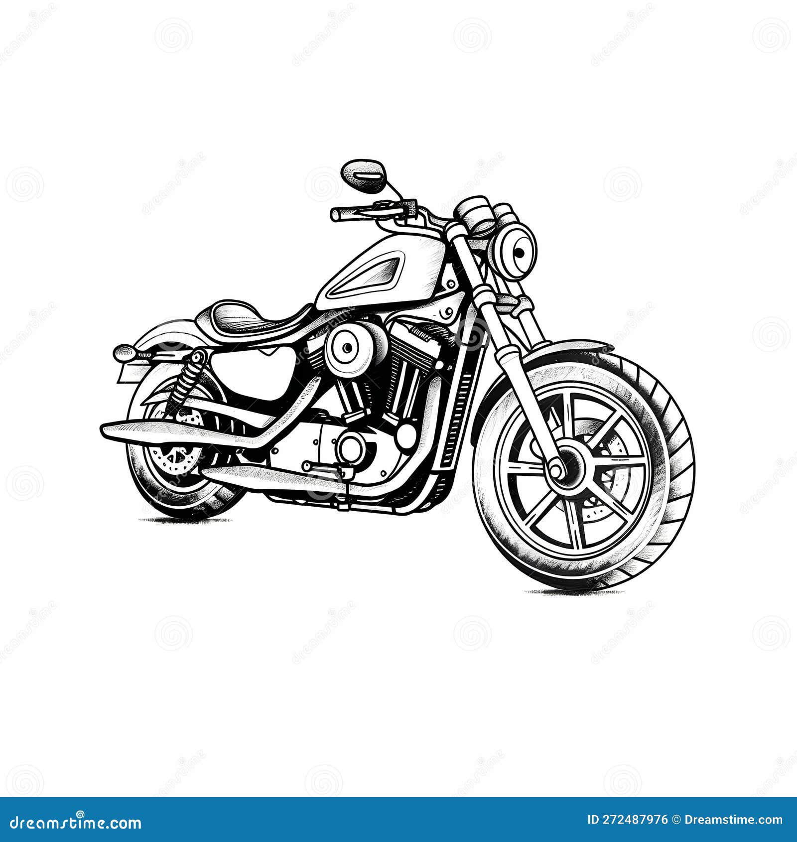 Chopper Symbol Illustration. Generative AI Stock Illustration ...
