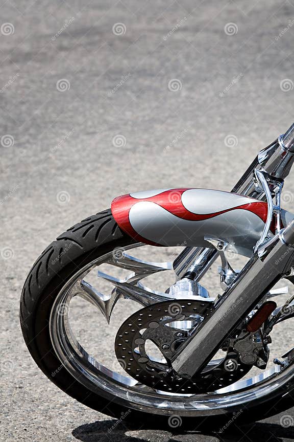 Chopper wheel stock photo. Image of tire, copyspace, cycle - 983732