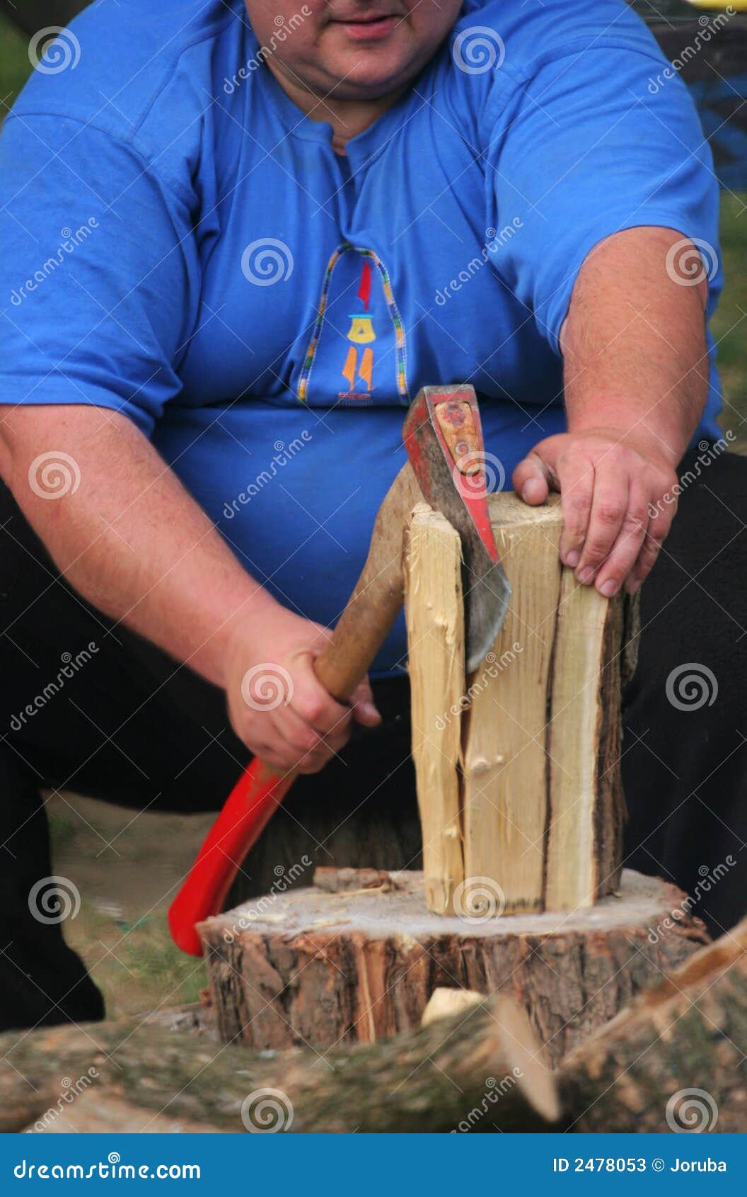 Chopping stock image. Image of cutsplit, tear, person - 2478053