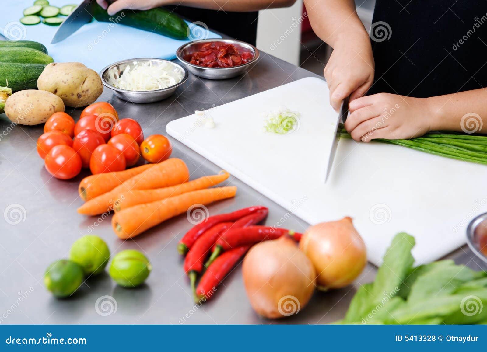 Chopping stock photo. Image of onions, preparation, food - 5413328