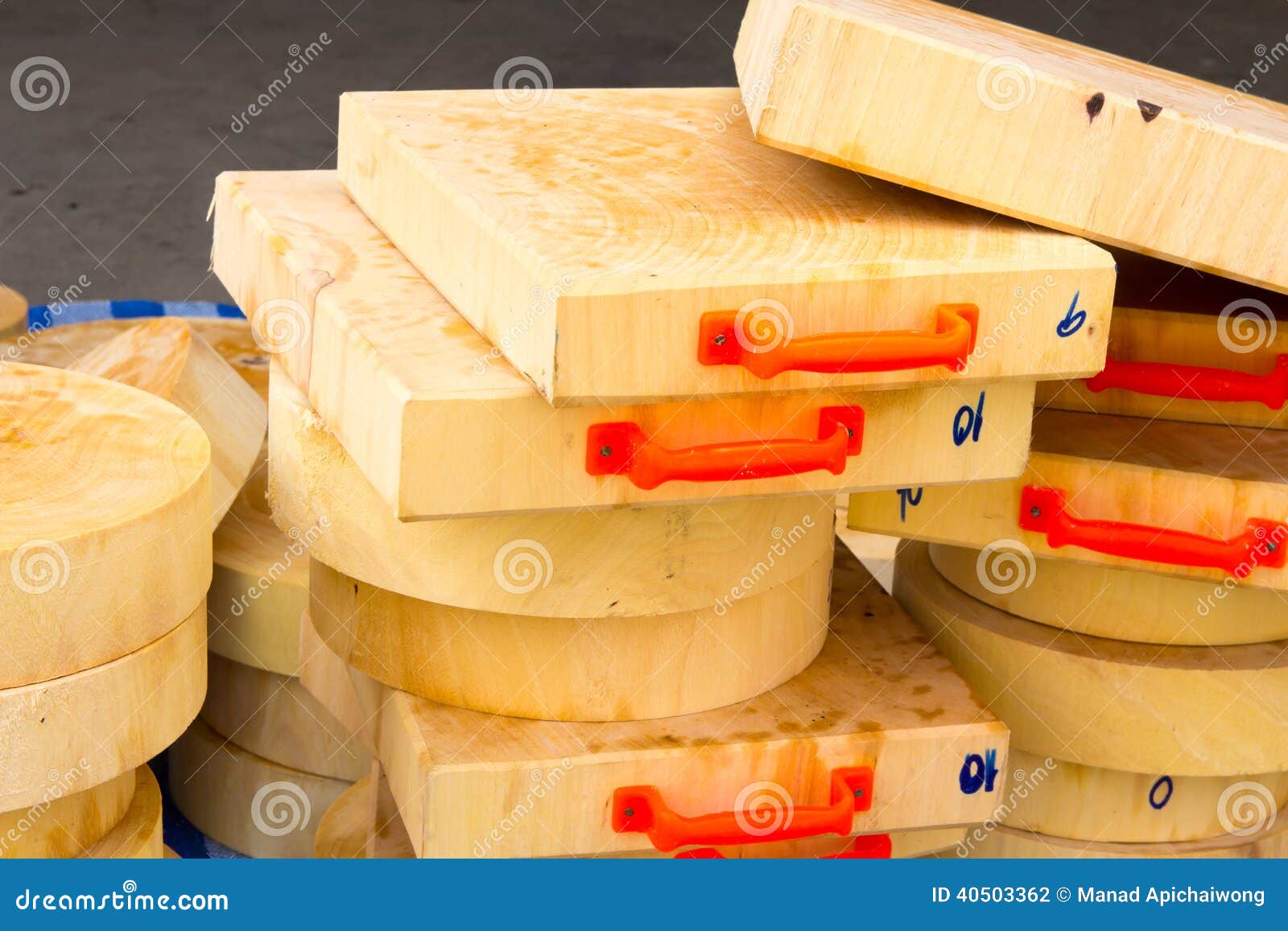 Chopping block of thailand stock photo. Image of object - 40503362