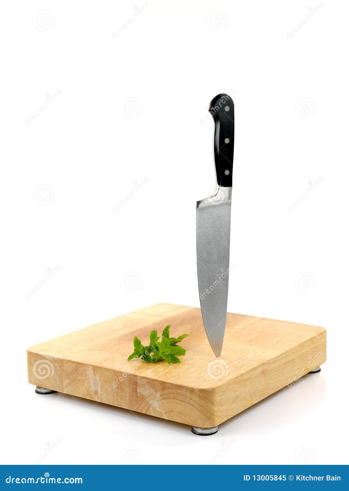 Chopping Board stock image. Image of herbs, isolated - 13005845