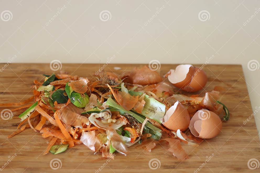 Kitchen Biowaste stock image. Image of food, cutting - 339512951