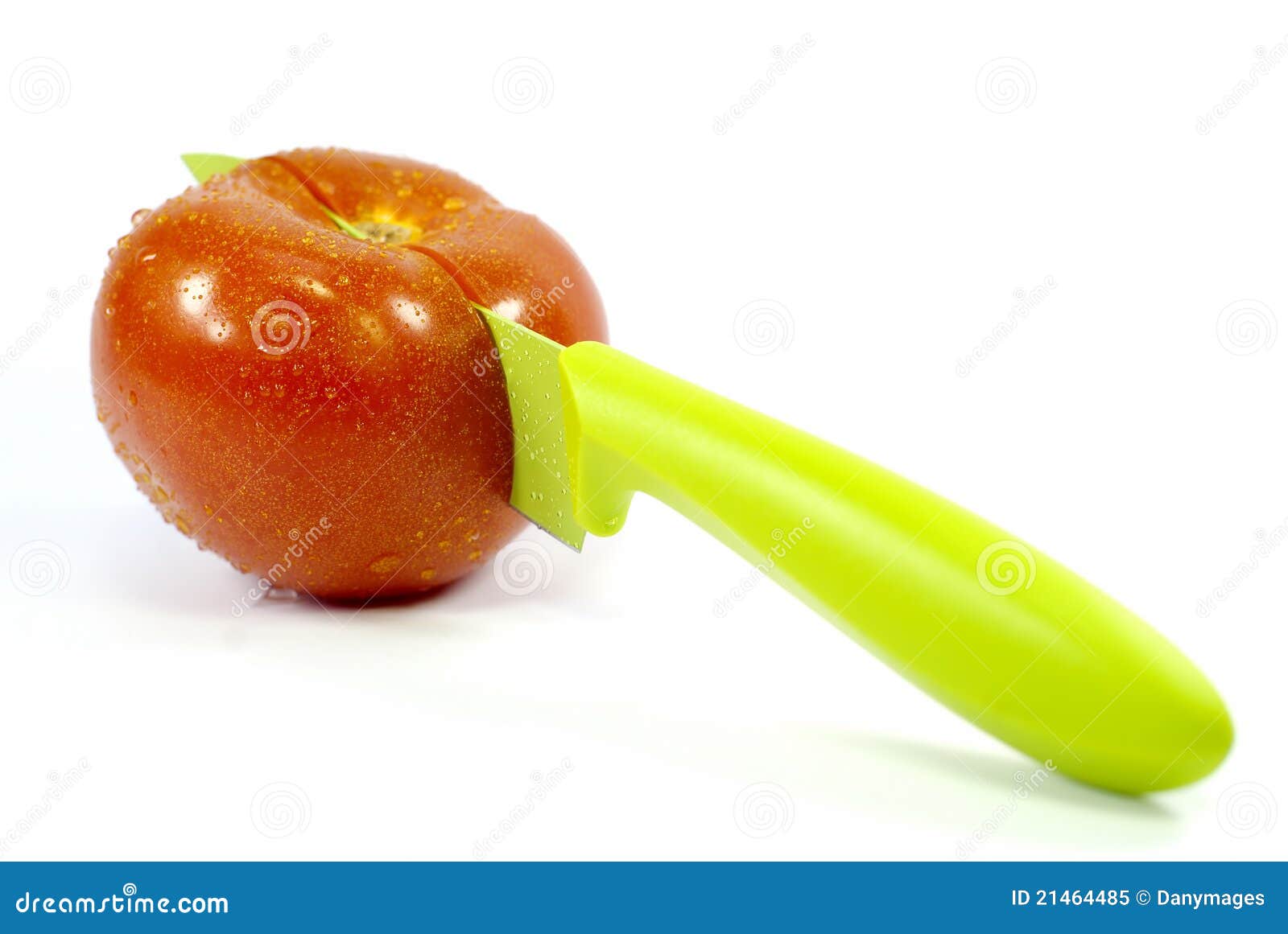 Chopping Tomatoes stock image. Image of fruit, knife - 21464485