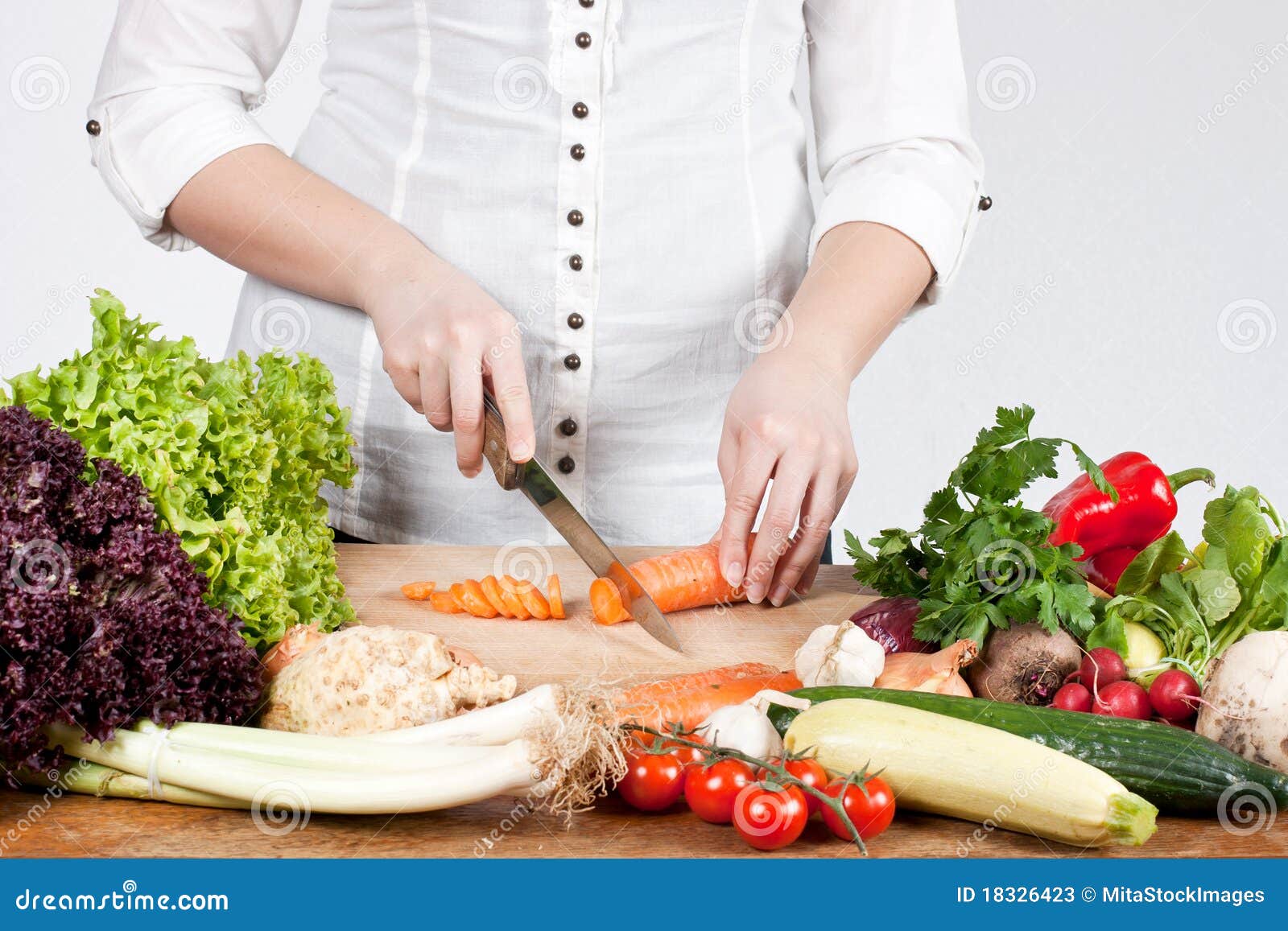 Chopping vegetable stock image. Image of chopping, diet - 18326423