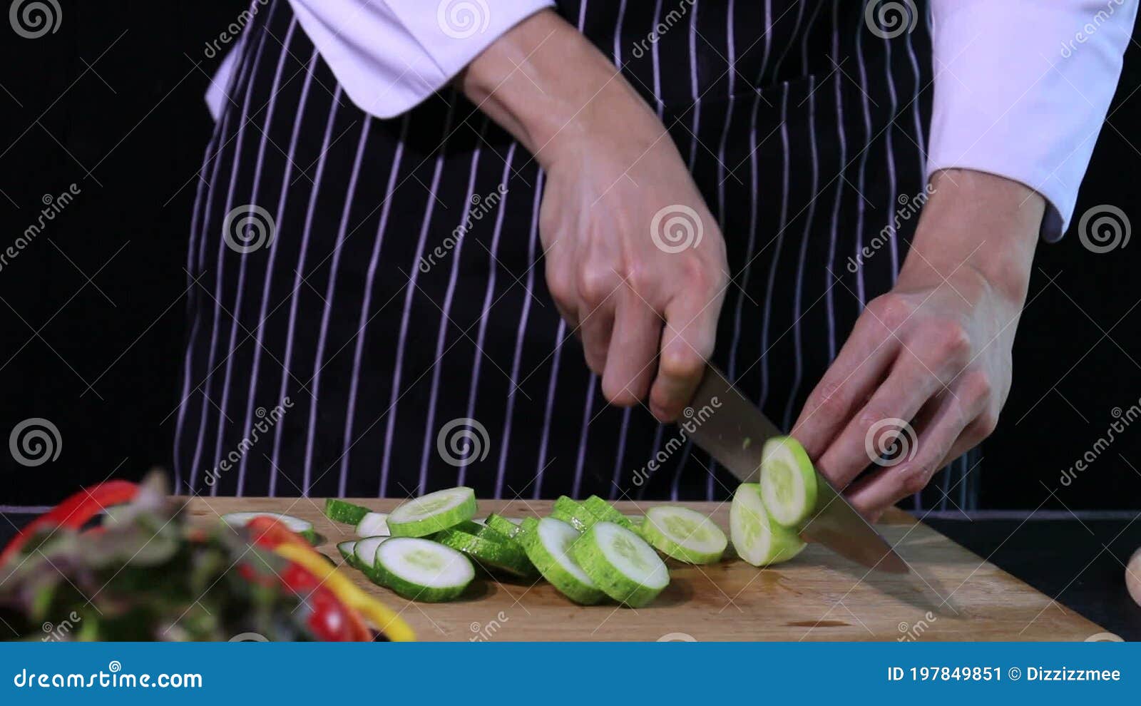 Chef is Preparing Fillings for Hamburger Stock Video - Video of ...