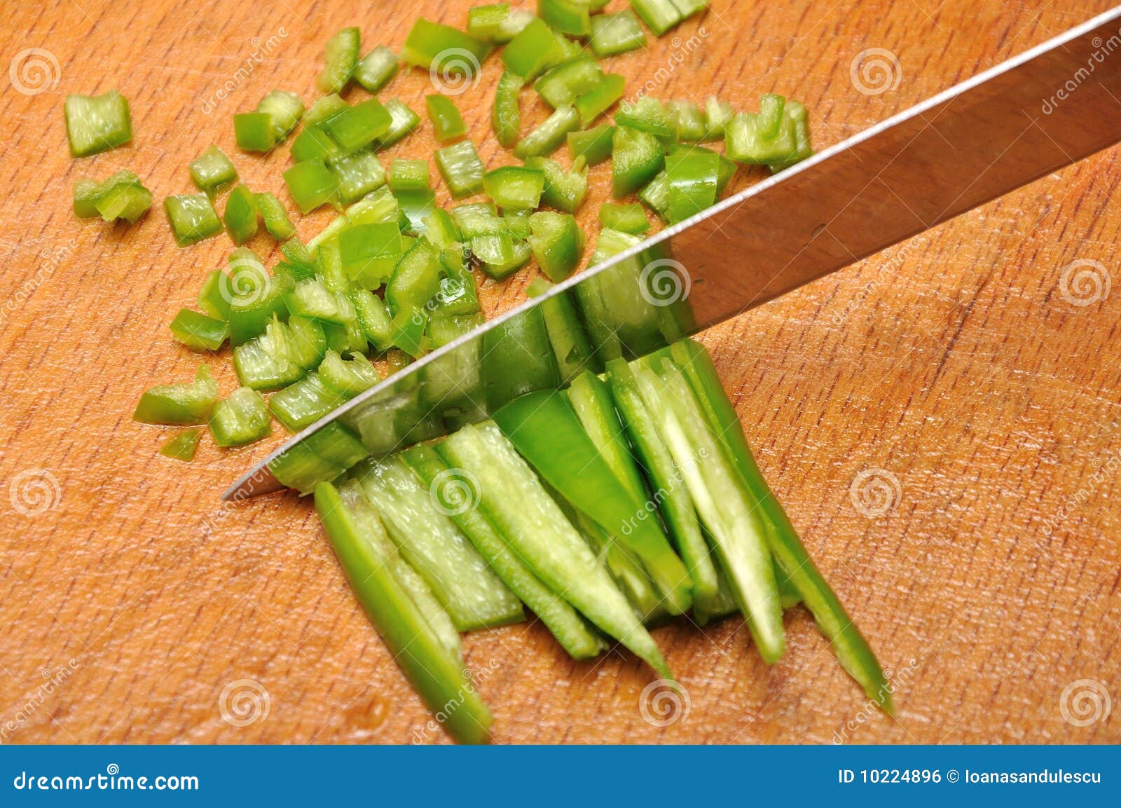 Chopping vegetables stock photo. Image of eating, pepper - 10224896