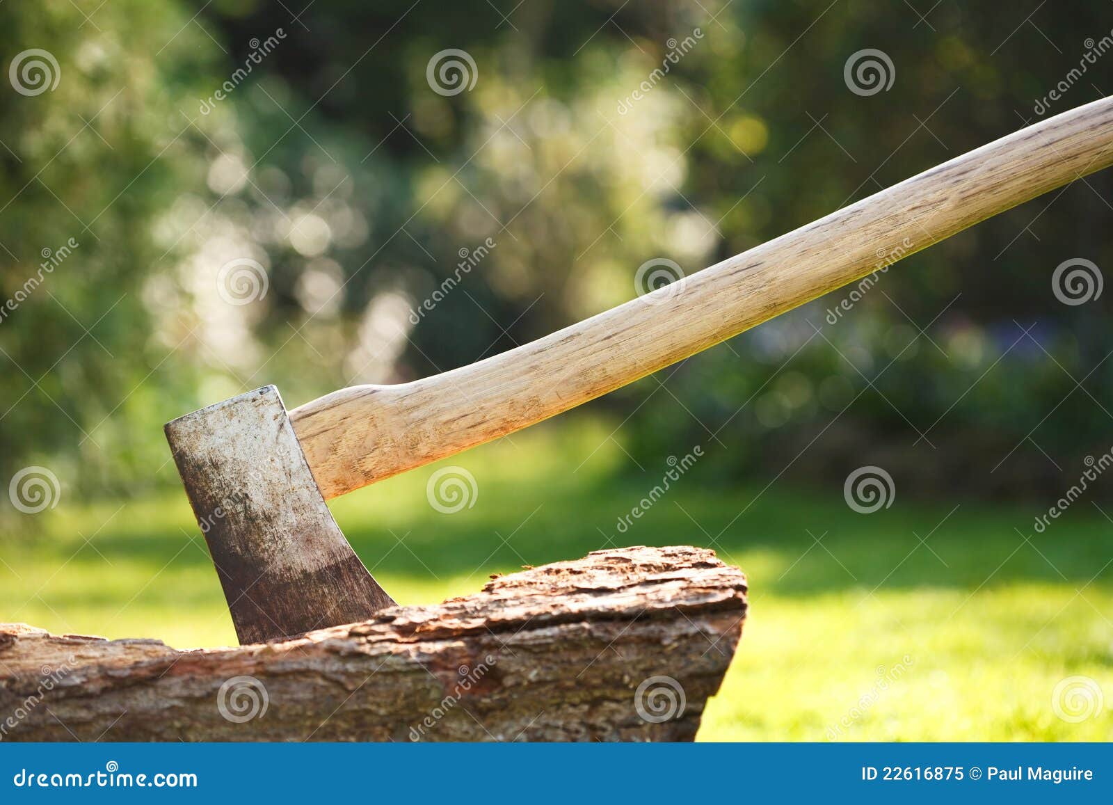 Axes Wood Chopping Block Stock Photos - Free & Royalty-Free Stock ...