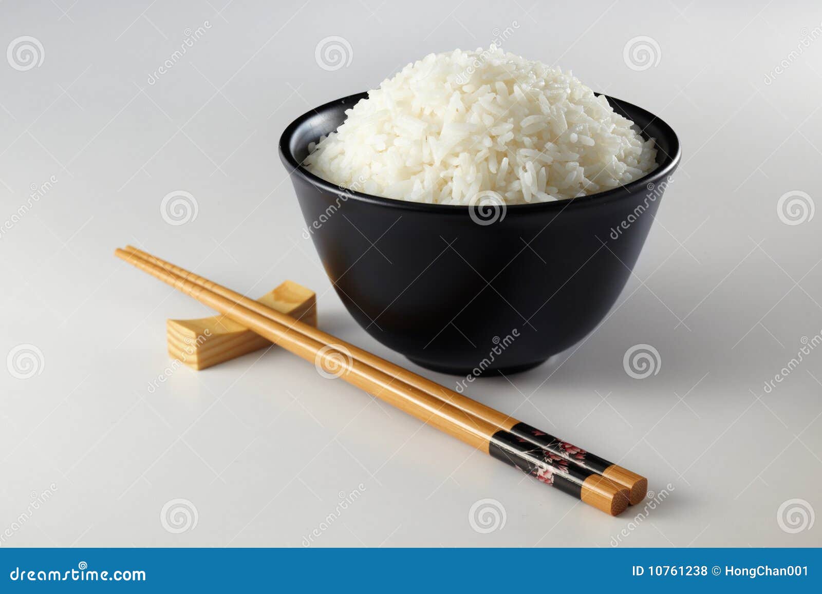Chopstick and rice stock photo. Image of healthy, bamboo - 10761238