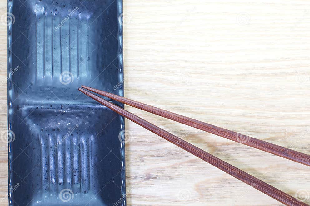 Chopsticks and Asian Table Setting Stock Photo - Image of decoration ...