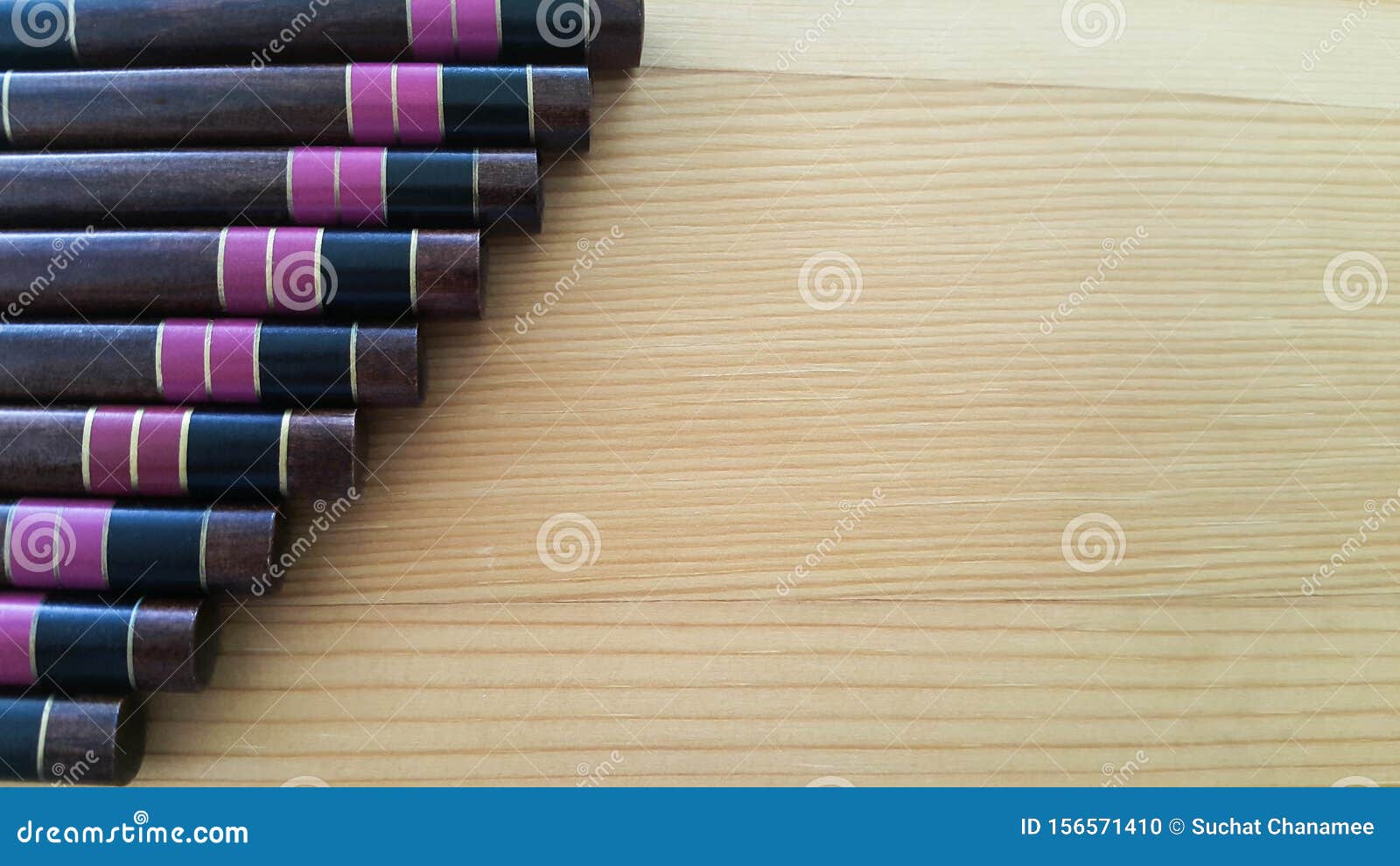 Chopsticks on table stock photo. Image of chopstick - 156571410