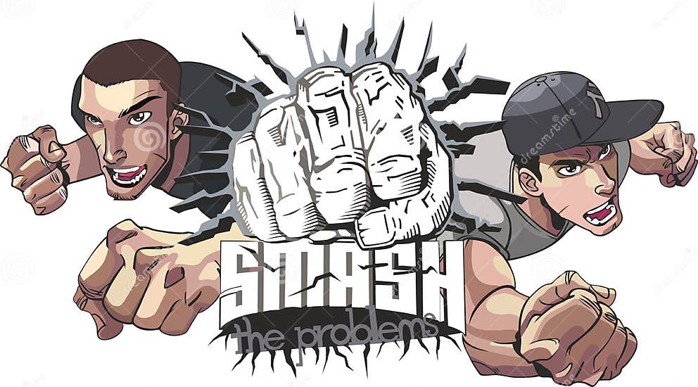 Choque los problemas stock de ilustración. Ilustración de adrenalina ...