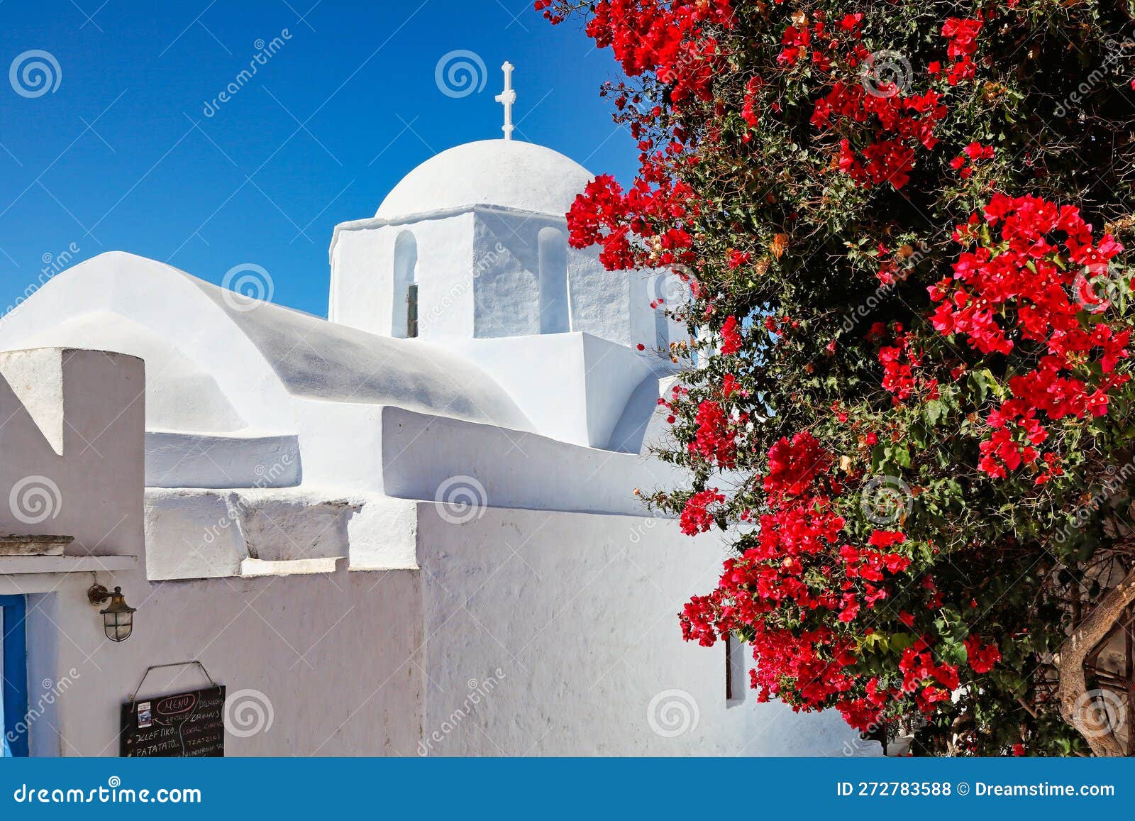 Chora in Amorgos Island, Greece Stock Photo - Image of landscape ...