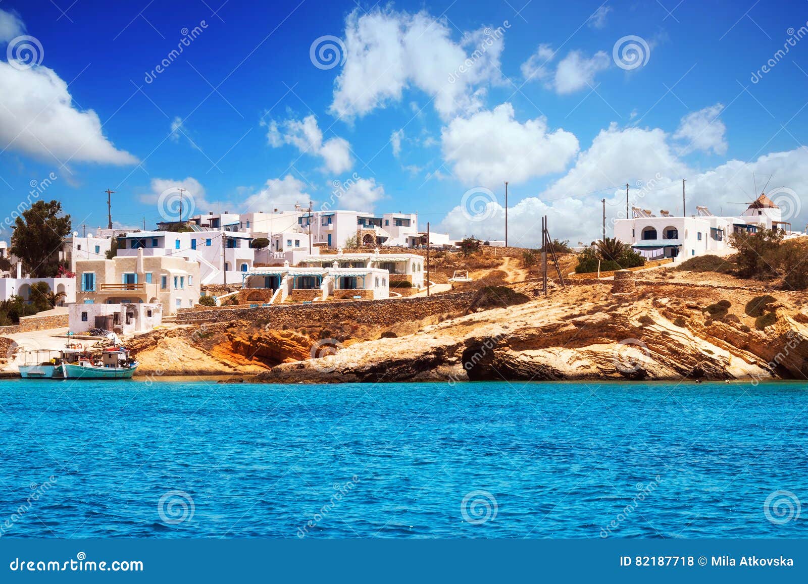 Chora on Pano Koufonisi Island Stock Photo - Image of coast, ciclades ... Chora on Pano Koufonisi Island Stock Photo - Image of coast, ciclades ...
