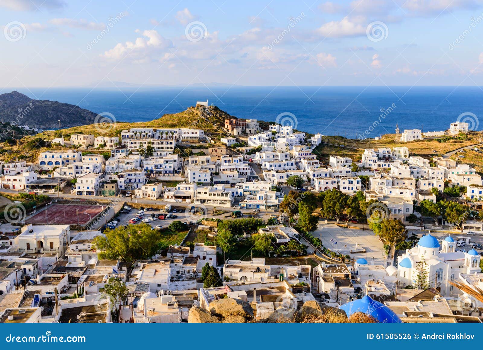 Chora town editorial photo. Image of european, holiday - 61505526