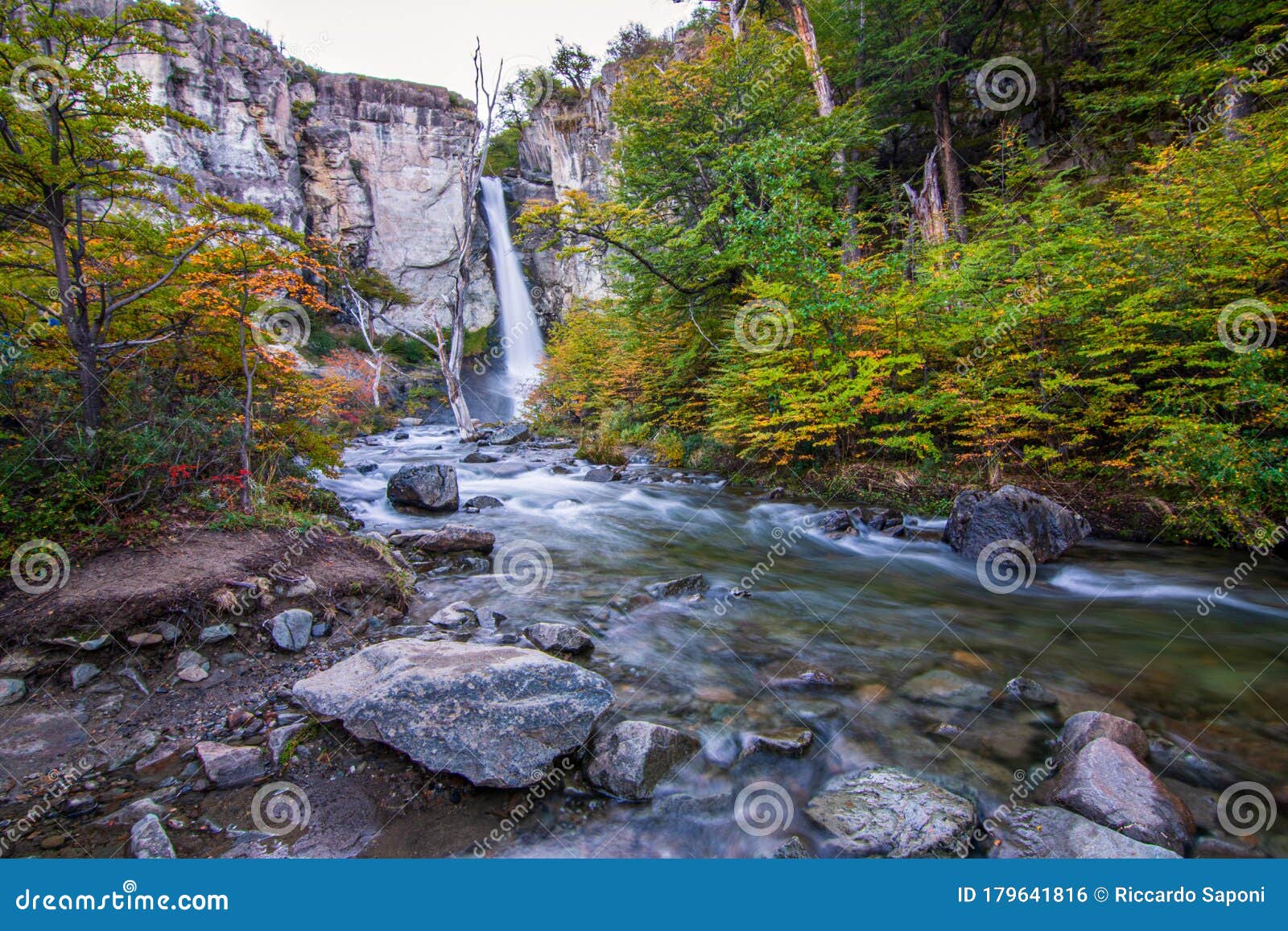 Chorillo del Salto stock photo. Image of dramatic, mount - 179641816