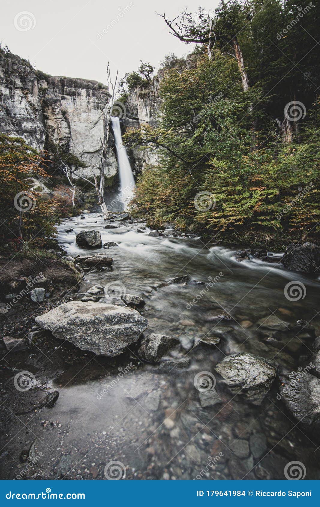 Chorillo del Salto stock photo. Image of fall, travel - 179641984