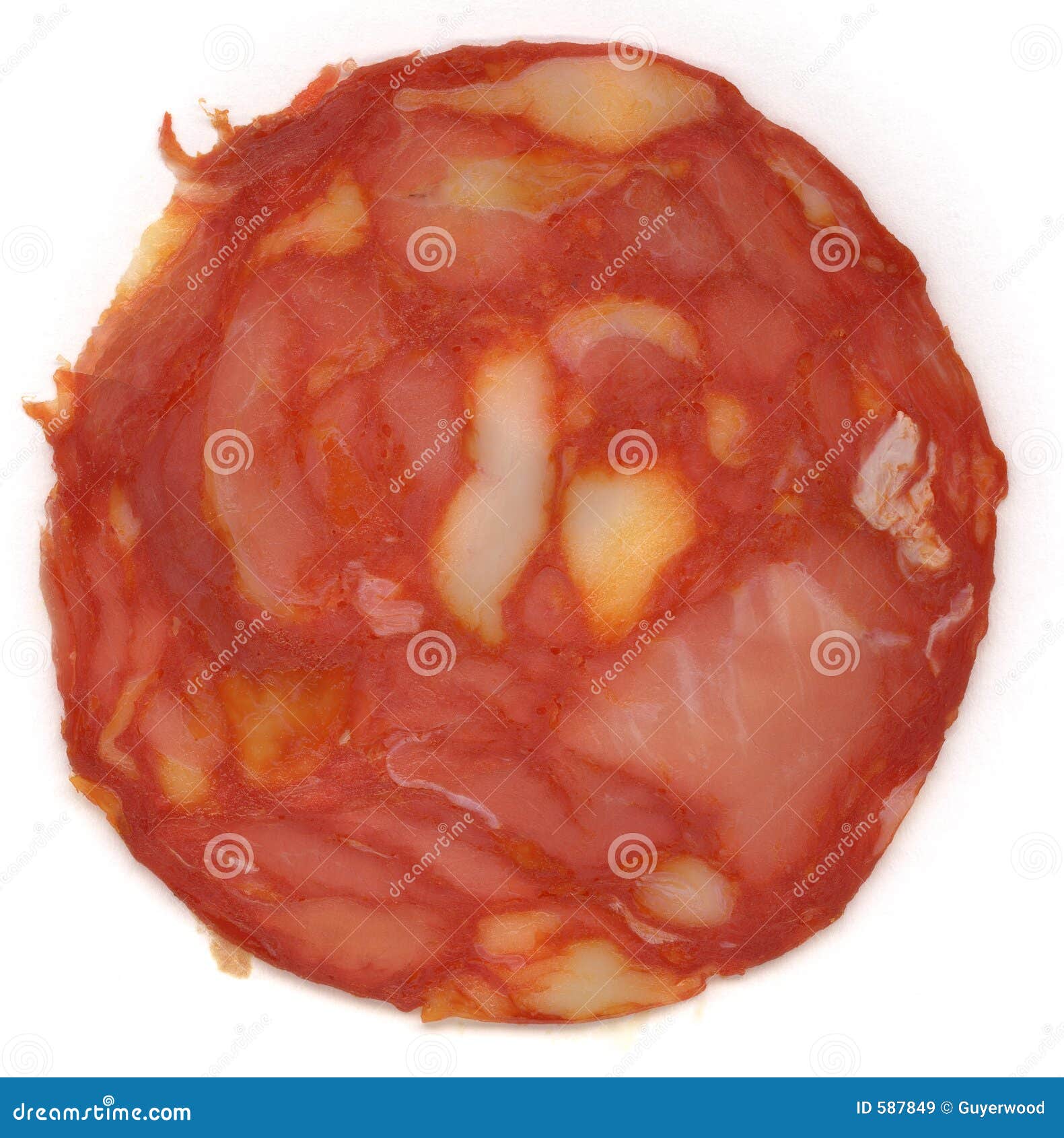 Chorizo sausage stock image. Image of slice, cook, paprika - 587849
