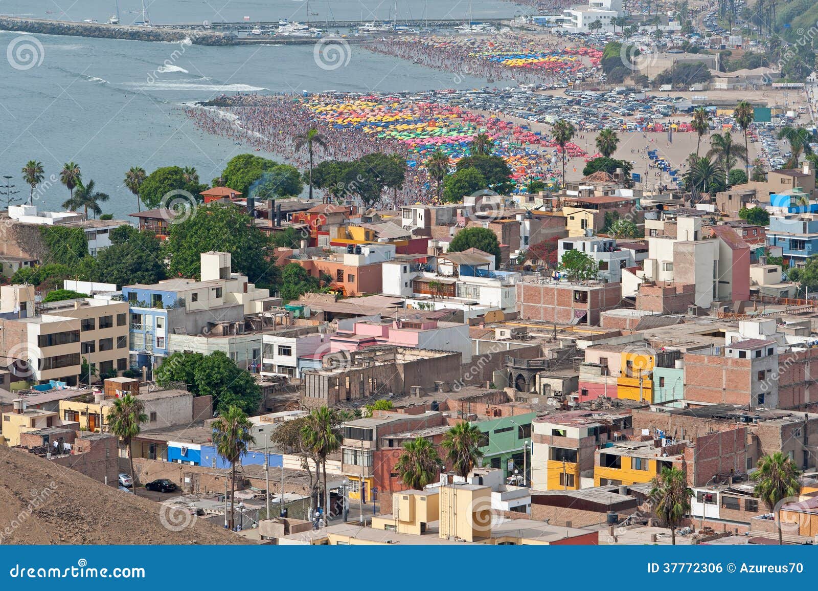 Chorrillos stock photo. Image of district, house, capital - 37772306