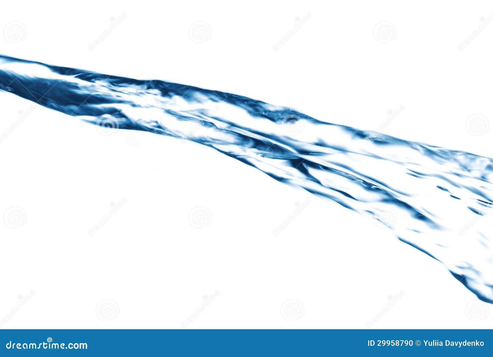 Chorro De Agua Azul, Salpicando Foto de archivo - Imagen de concepto ...