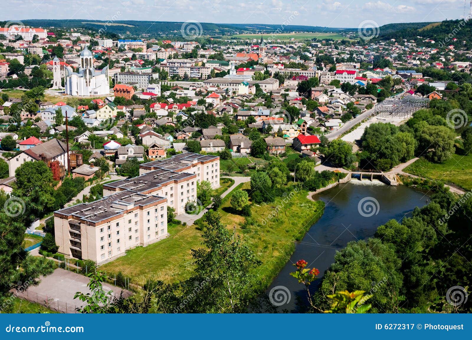 Chortkiv Ukraine stock image. Image of summer, buildings - 6272317