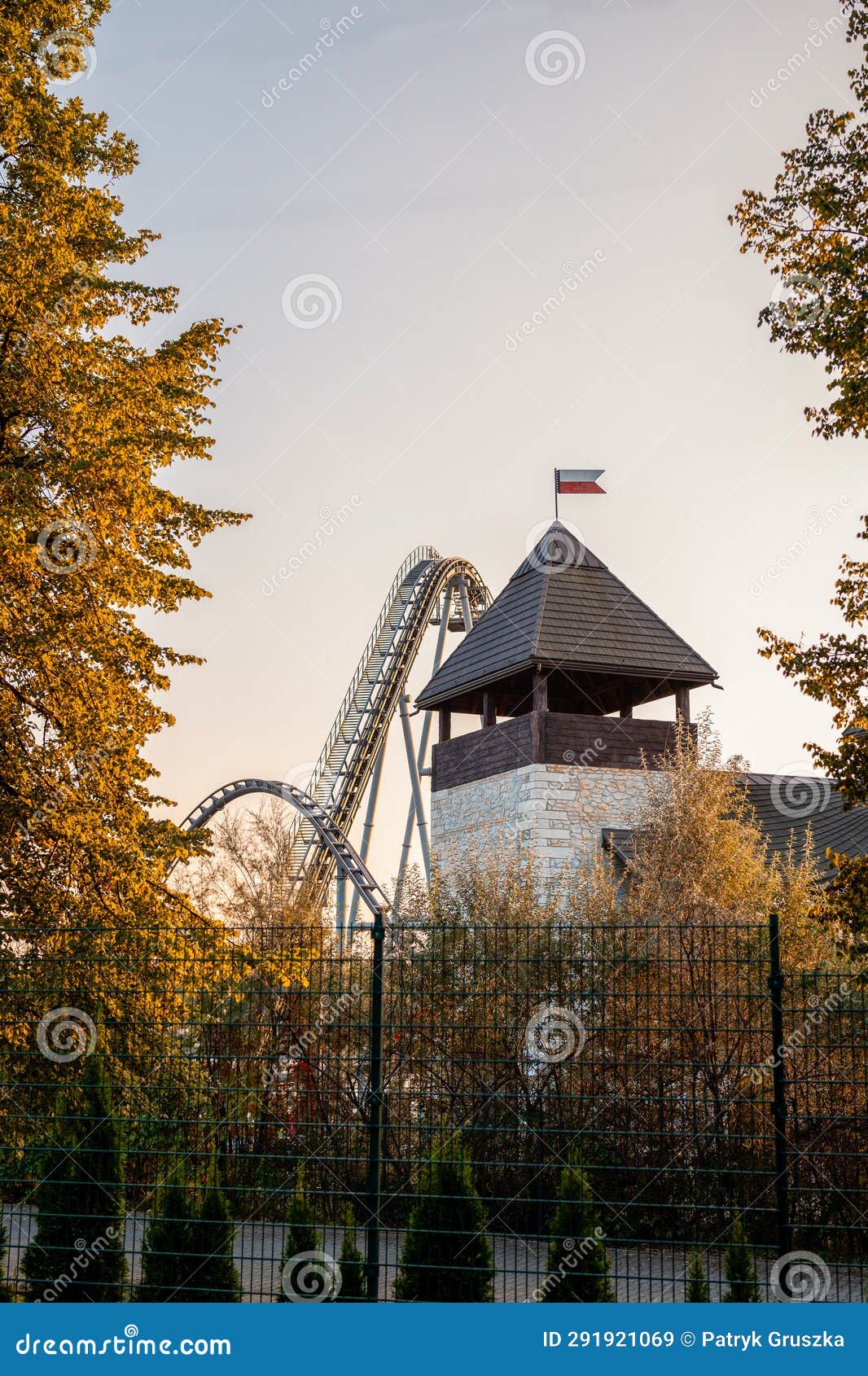 Chorzow, Poland - September 26: Silesian Amusement Park, Silesian Park ...