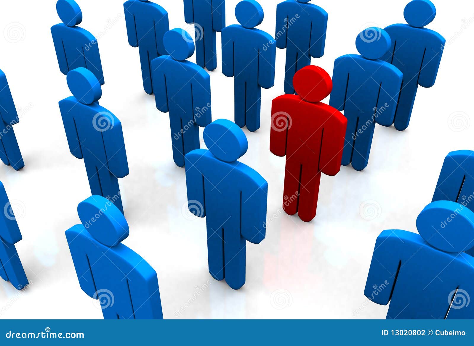 Chosen one stock illustration. Illustration of partnership - 13020802