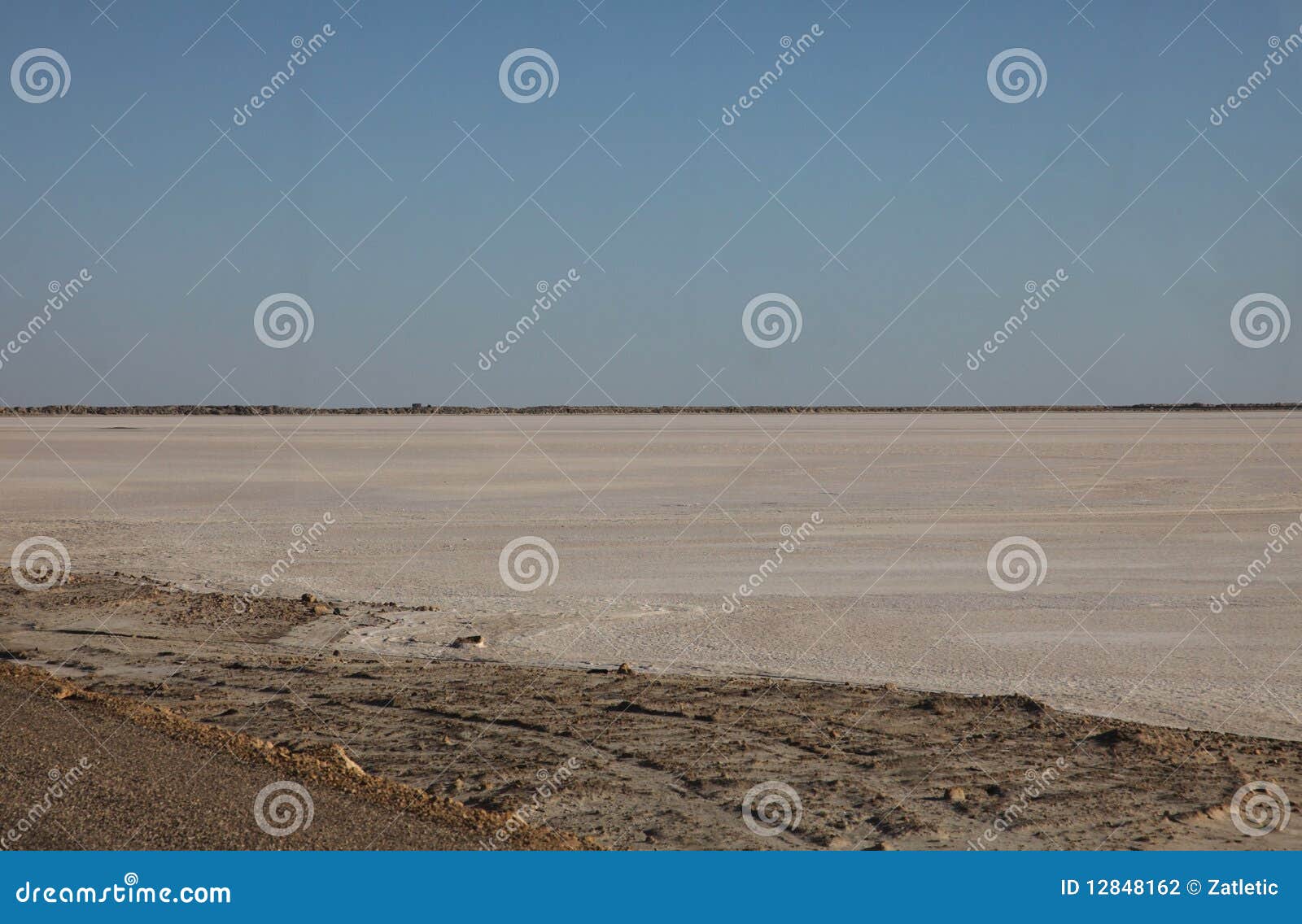 Chott el Djerid stock photo. Image of africa, natural - 12848162