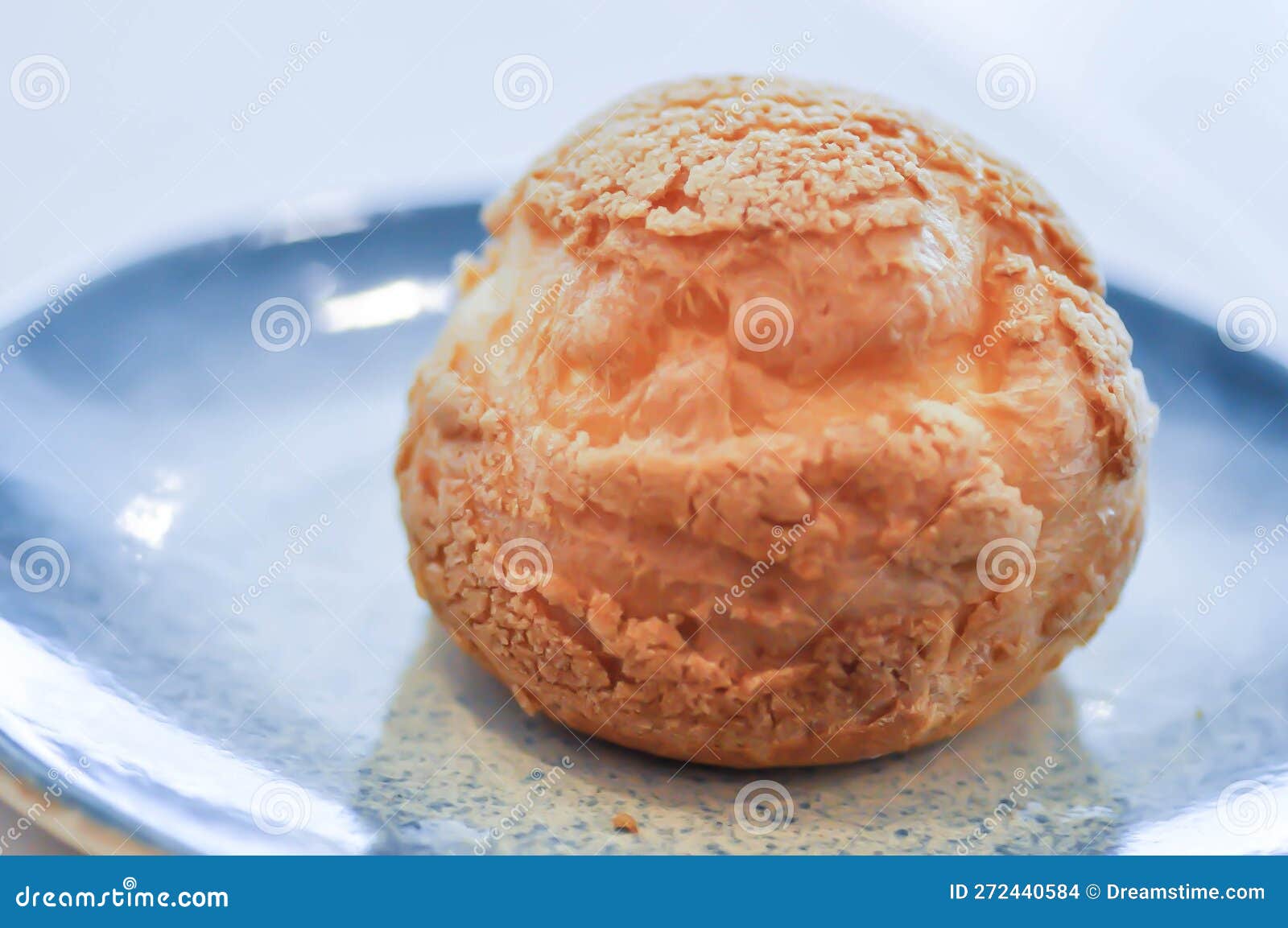 Choux Cream or Cream Puff, Eclair Stock Photo - Image of chou, snack ...