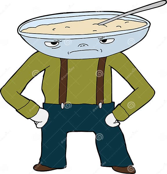 Chowderhead stock vector. Illustration of frowning, difficult - 37817719