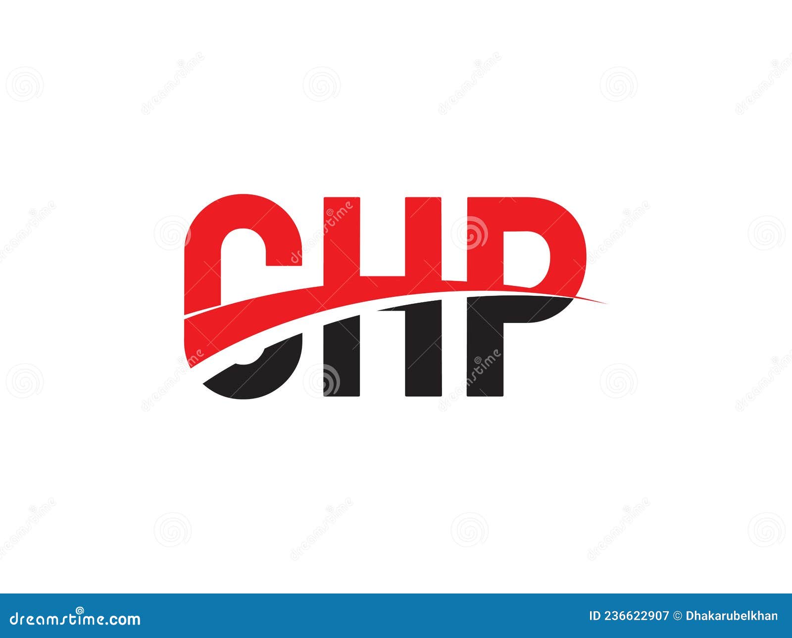 CHP Letter Initial Logo Design Vector Illustration Stock Vector ...